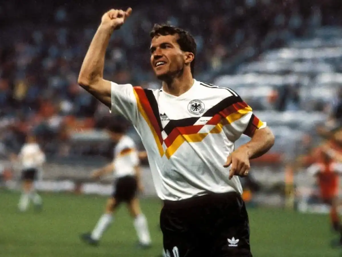 Germany Retro Soccer Jersey For Men 1990 | Goalkits.net