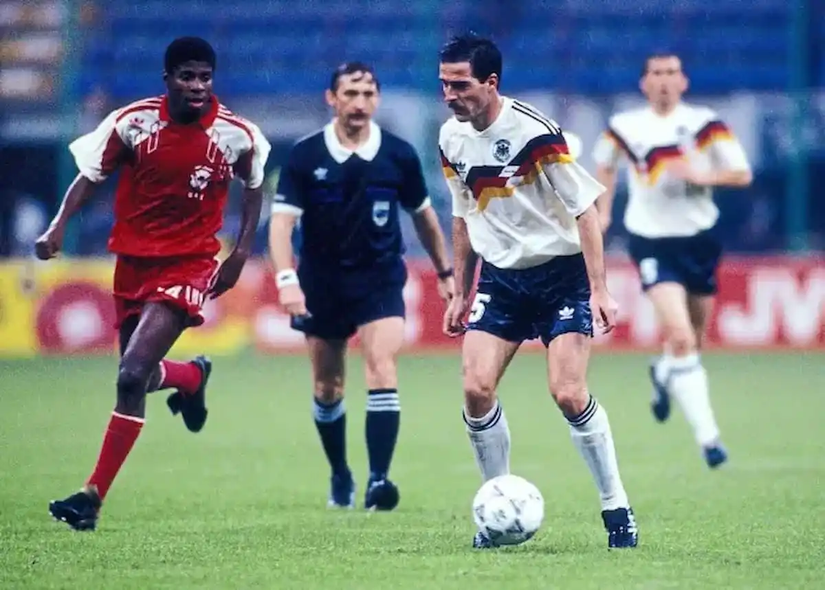 Germany Retro Soccer Jersey For Men 1990 | Goalkits.net