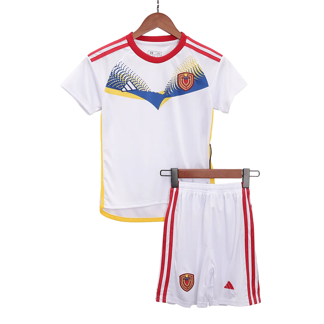 Kids Venezuela COPA AMÉRICA Full Soccer Kit Sets Away 2024| Goalkits.net