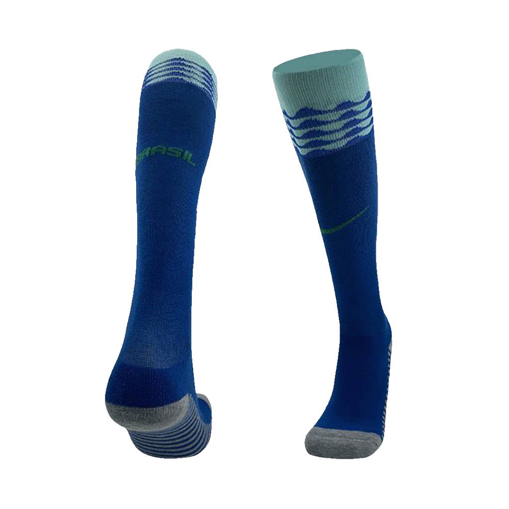 Kids Brazil COPA AMÉRICA 2024 Soccer Socks Away 2024| Goalkits.net
