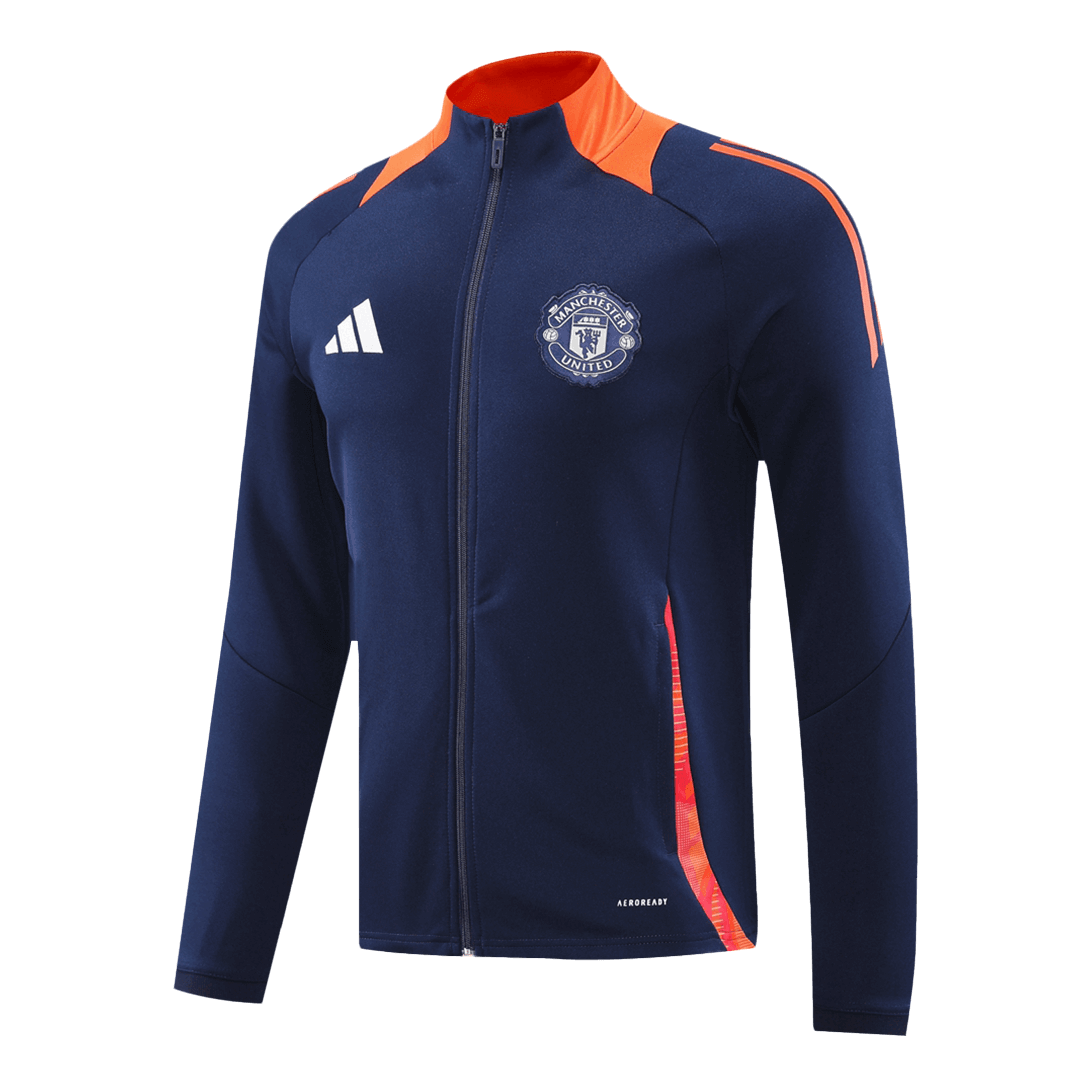 Men Manchester United Soccer Training Jacket Kits 2024/25| Goalkits.net